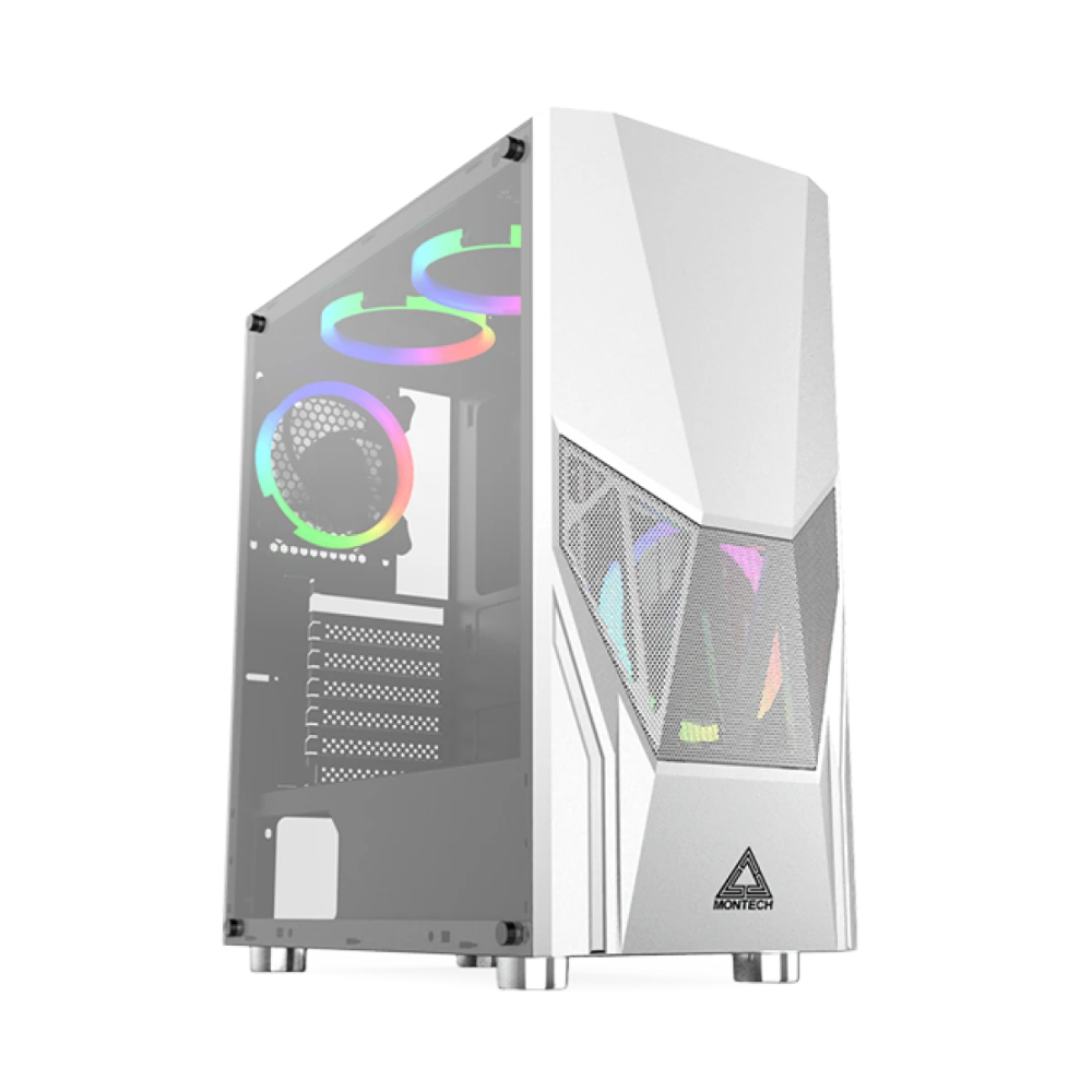 CASE MONTECH FIGHTER 500 WHTIE – Electronic City المدينة الالكترونية