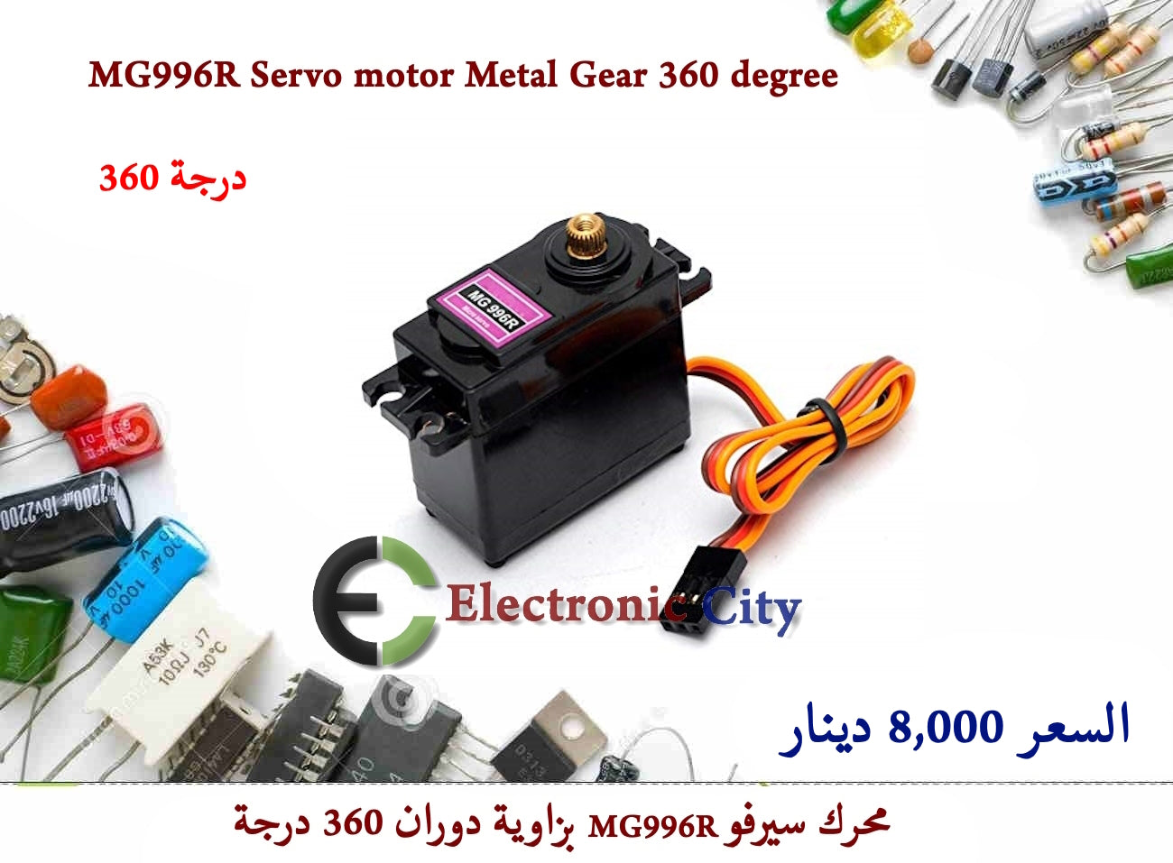 Servo And Stepper Motors – Electronic City المدينة الالكترونية